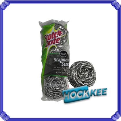 3M Stainless Steel Scouring Ball (3'S X8pkt/Ctn)