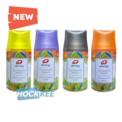 Airnergy 6000 Spray Air Freshener Refills 24's/ctn